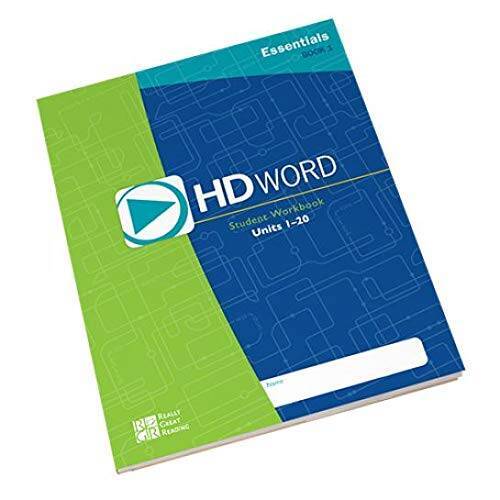 HD Word, Essentials Student Workbook 2 (Grades 5-8) UNITS 21-33 - GOOD ...