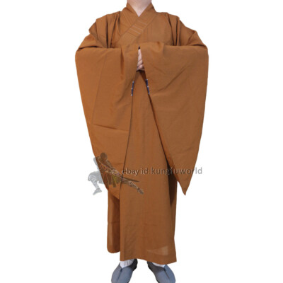 High Quality Buddhist Monk Dress Haiqing Robe Meditation Suit Zen ...
