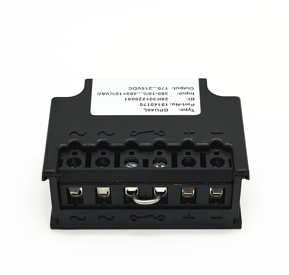 NORD GPU40L brake rectifier 19140170 380-10%...480+10%VAC 170...215VDC ...