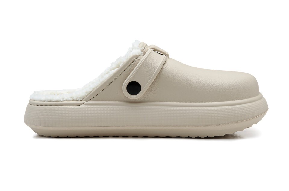 VENECORE Ellis Unisex Men and Women's EVA Fur Lined Clogs Mule Slide ...