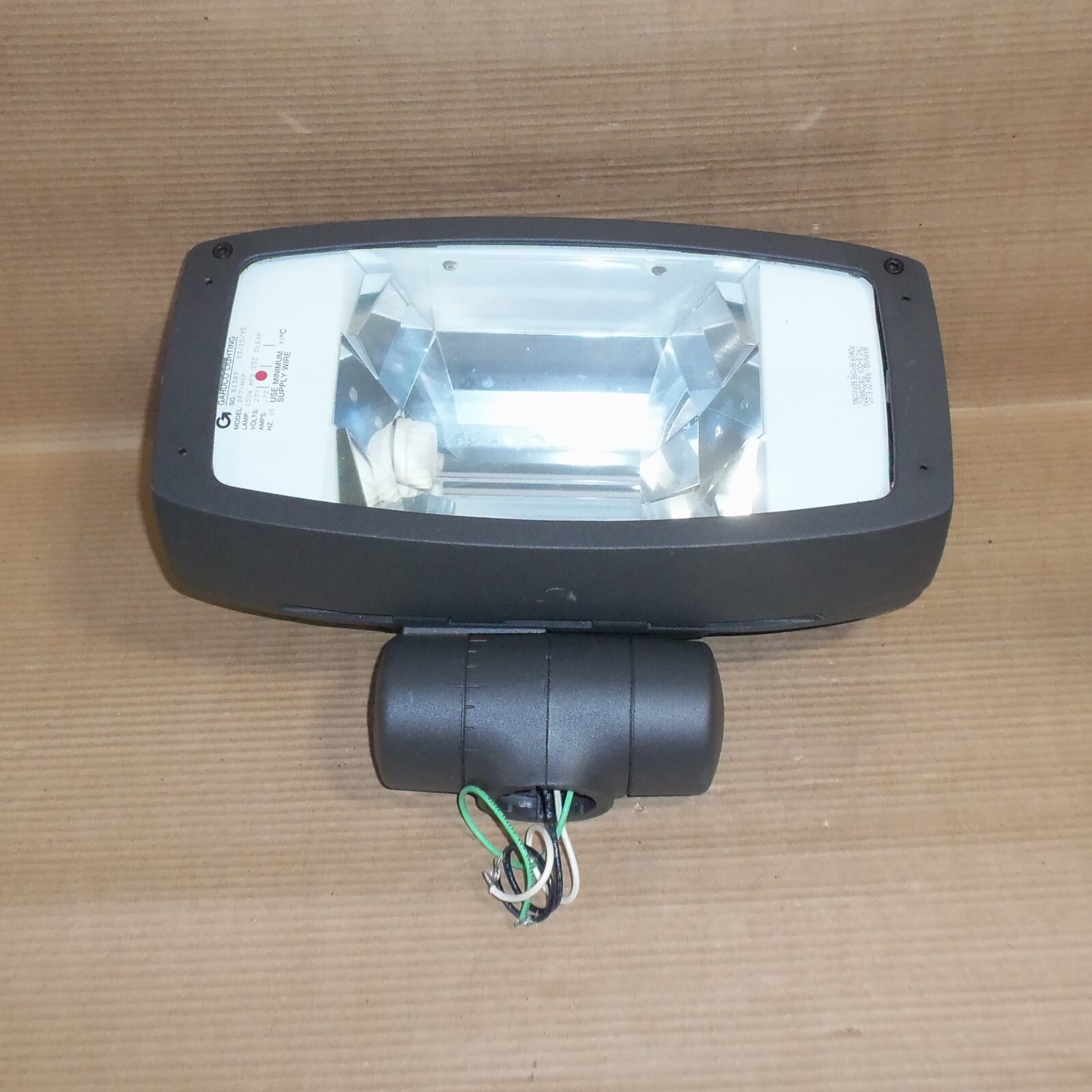 GARDCO LIGHTING DF7-HSP OUTDOOR FLOOD LIGHT 150W HPS S55 CLEAR 277V ...