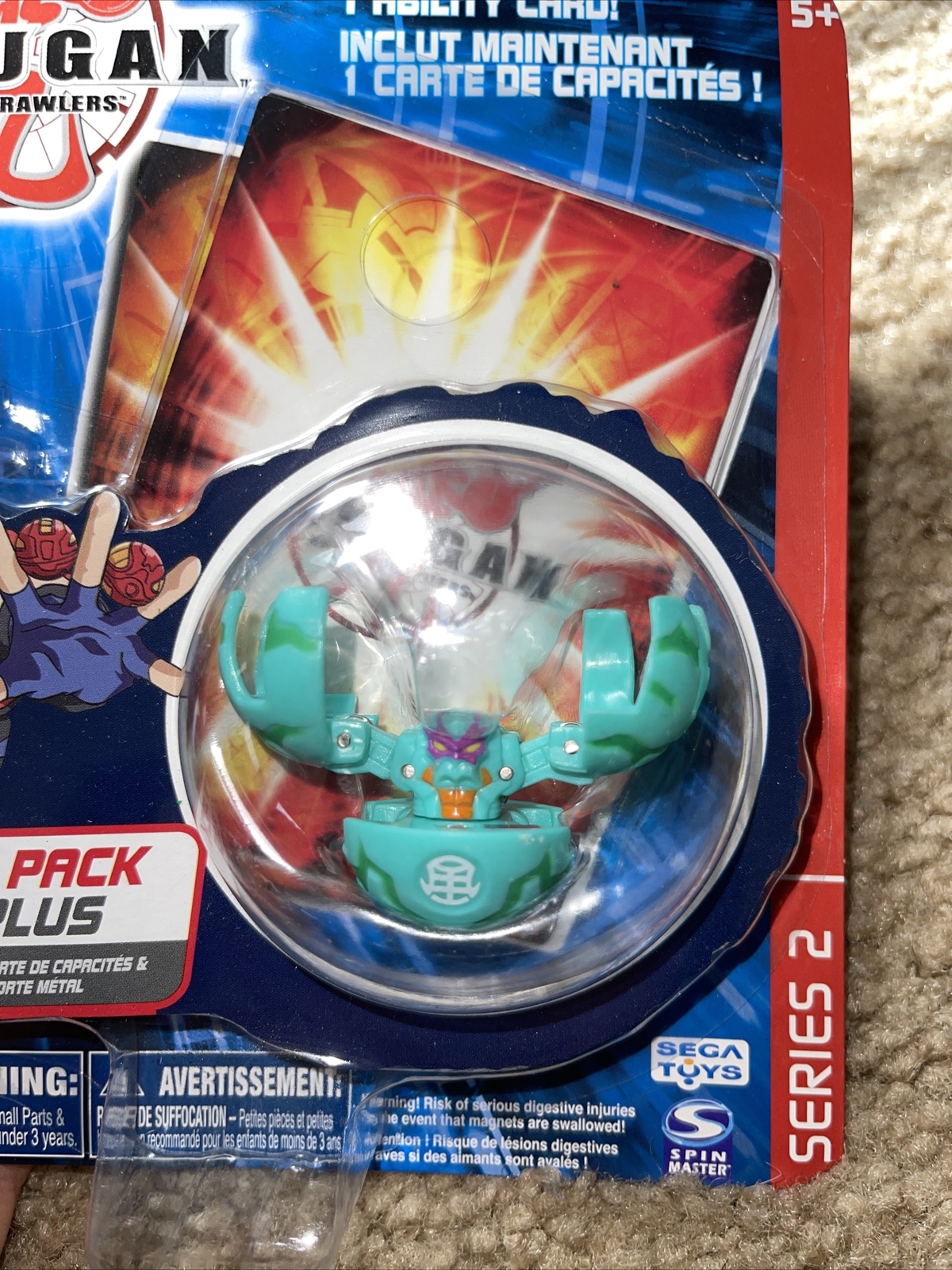 Bakugan Battle Brawlers Ventus Fear Ripper Series 2 Brand New And ...
