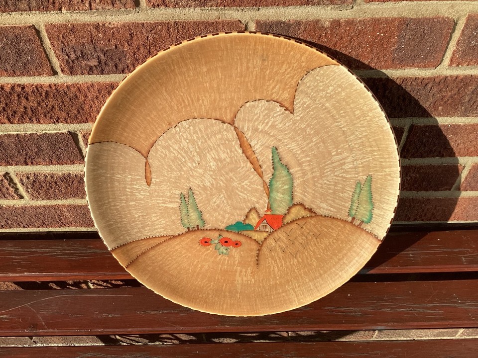 RARE CROWN DEVON LARGE VINTAGE CHARGER. ART DECO. | eBay Australia