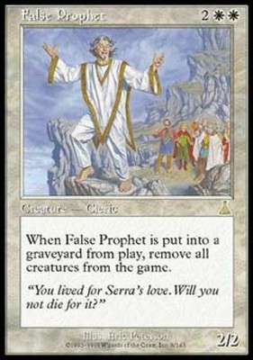 False Prophet - Light Play MTG Urza's Destiny | eBay