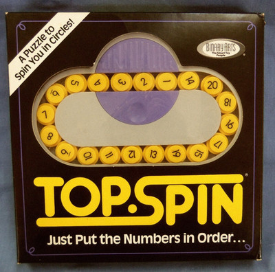 Top.Spin puzzle by Binary Arts - handheld brain teaser game, in ...