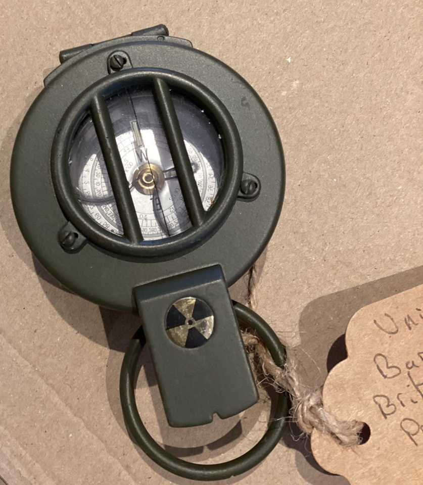 Unissued British Army Francis Barker M-88 Prismatic Compass Large ...