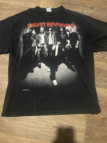 Velvet Revolver Band Shirt Size Men’s XL On Liquid Blue | eBay