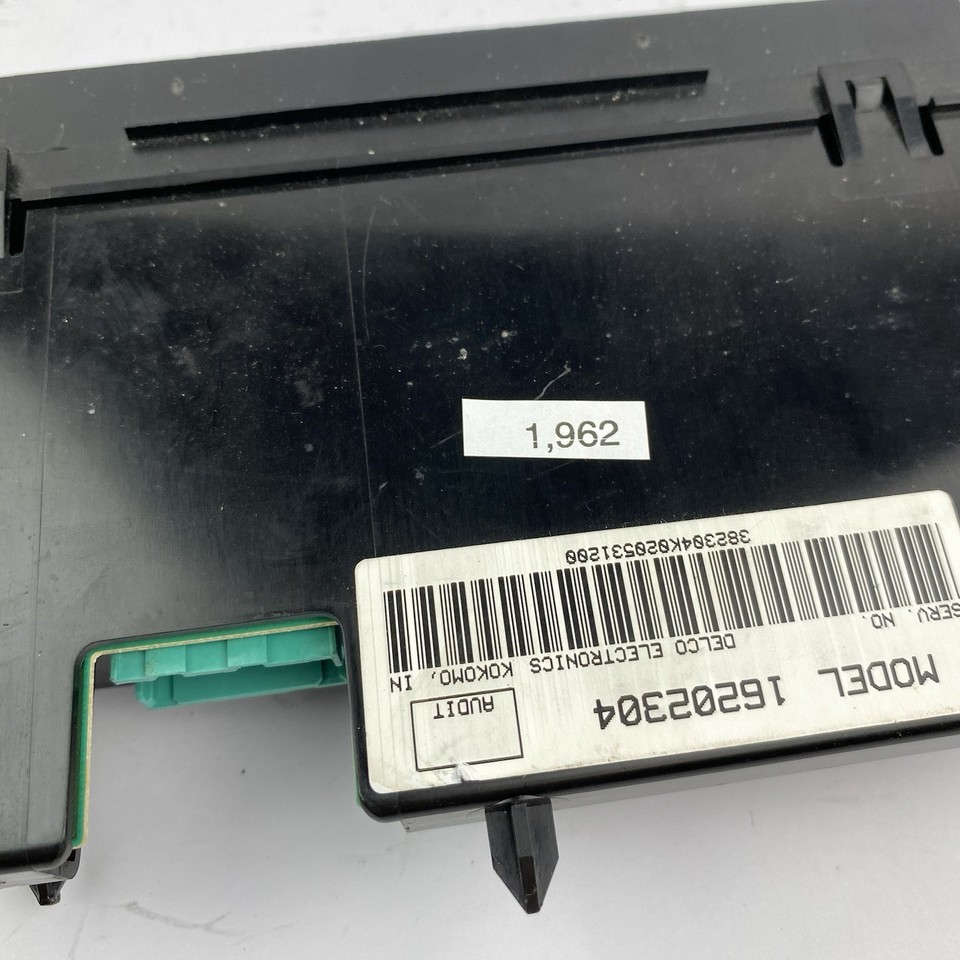 OEM 16202304 97-05 BUICK PARK AVE AC DIGITAL CLIMATE TEMPERATURE ...