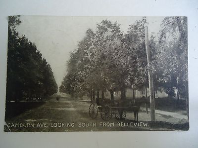 Vintage Postcard Camburn Avenue from Belleview Stanton Michigan 1911 | eBay