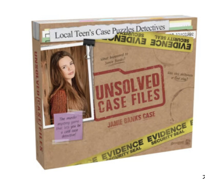 Unsolved Case Files 2 Jamie Banks Murder Mystery Board Game - Assorted ...