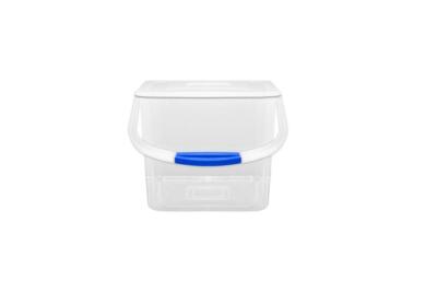6 Litre Storage Box with Soft Grip Handle Clear and Convenient Storage ...