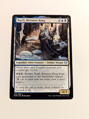 [1x] Narfi, Betrayer King MTG Magic the Gathering LP/NM GW1 | eBay