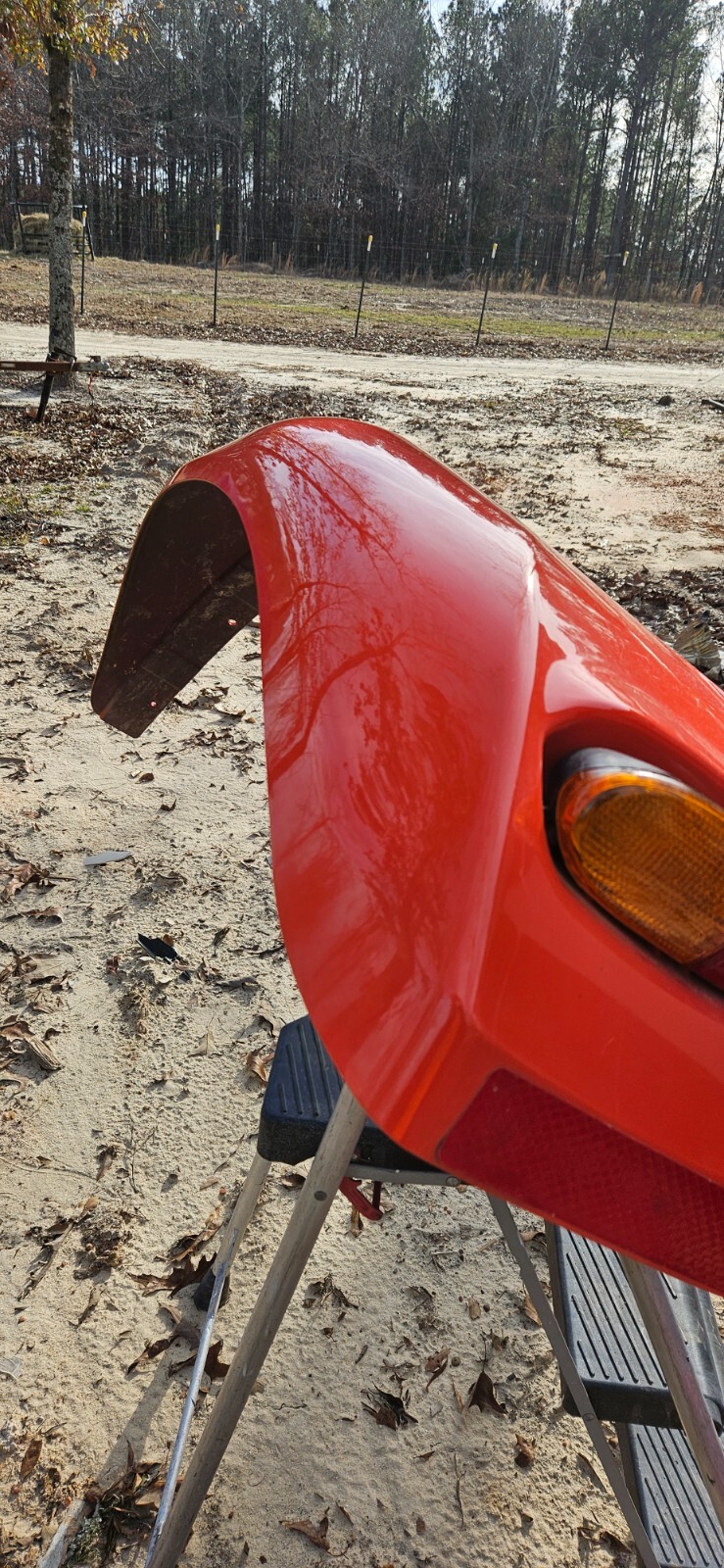left rear Kubota tractor fender with light. 7060 | eBay
