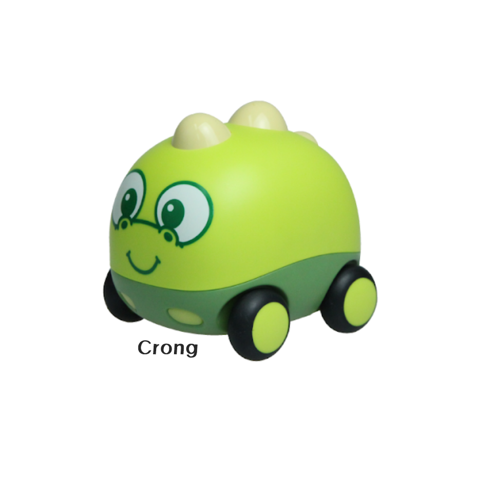 Authentic PORORO Toy Penguin Character Mini Music Car Round shaped Kids ...