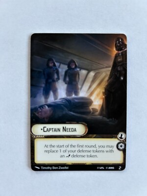 Captain Needa card Judge Exclusive - Store 2023 - Star Wars Armada ...
