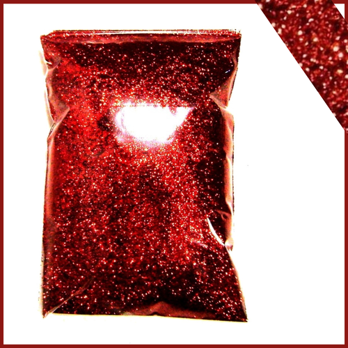 15oz Royal Red .025" Chunky Metal Flake Paint Additive, Premium Results ...