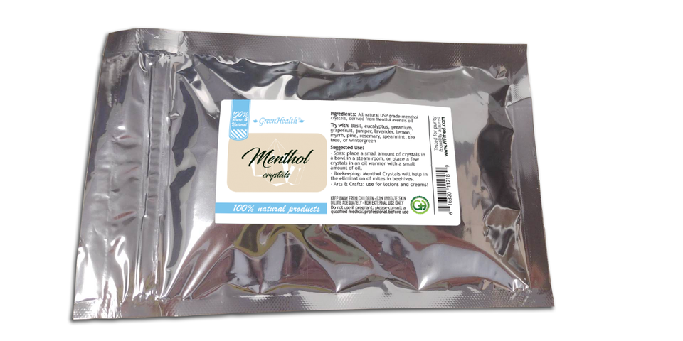 Menthol Crystals 100% PURE, USP Grade Free Shipping | eBay