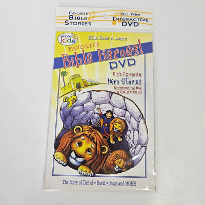 Favorite Bible Stories Favorite Bible Heroes DVD! Wonder Kids Religious ...