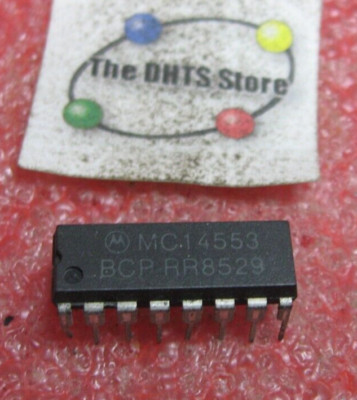 MC14553BCP Motorola BCD Counter CMOS IC MC14553 4553 - NOS Qty 1 | eBay