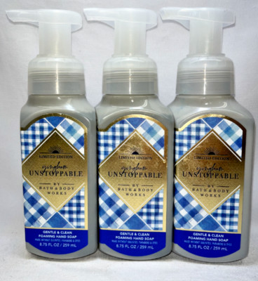 3 Gingham Unstoppable Bath & Body Works Gentle & Clean Foaming Hand ...