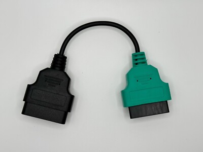 Green Alfa Romeo, Fiat, Jeep Green Adapter Cable For multiECUscan ...