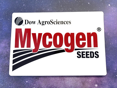 vintage MYCOGEN SEEDS COMPANY Large Magnet Car 12"x18" advertising | eBay