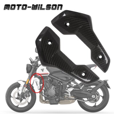 For Triumph Trident 660 2021+ Carbon Fiber Radiator Covers Side Panels ...