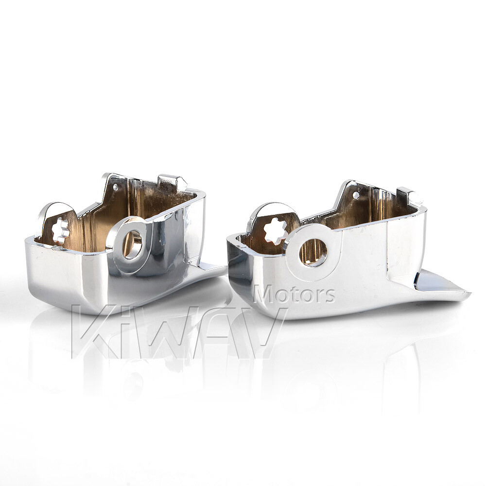 KiWAV Turn Signal Switch Extension Extender Cap Chrome (ABS) for '08 ...