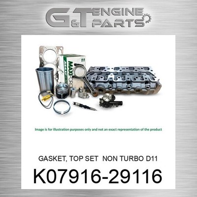 K07916-29116 GASKET, TOP SET NON TURBO D1105 Maxiforce (NEW AFTERMARKET ...