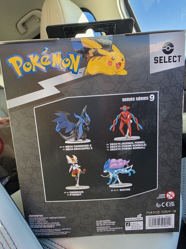 Pokemon Select Mega-Charizard 6" Action Figure EXCLUSIVE New/Sealed | eBay