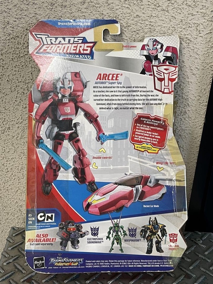 Transformers Animated Arcee | eBay