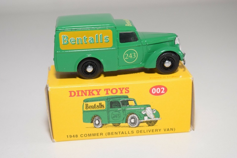 YY 1:43 DINKY MATCHBOX DY-8 002 1948 COMMERCE BENTALLS DELIVERY VAN ...