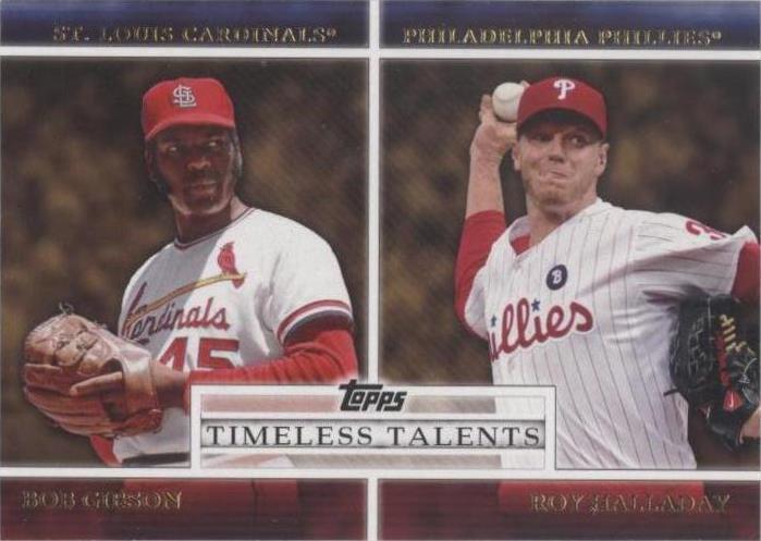 2012 Topps - Bob Gibson Roy Halladay #TT-15 for sale | eBay