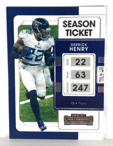 2021 Panini Contenders NFL #97 Derrick Henry Tennessee Titans | eBay ...