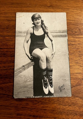 1920s MACK SENNETT COMEDIES Arcade Card - MARIE PREVOST in Low-Cut ...