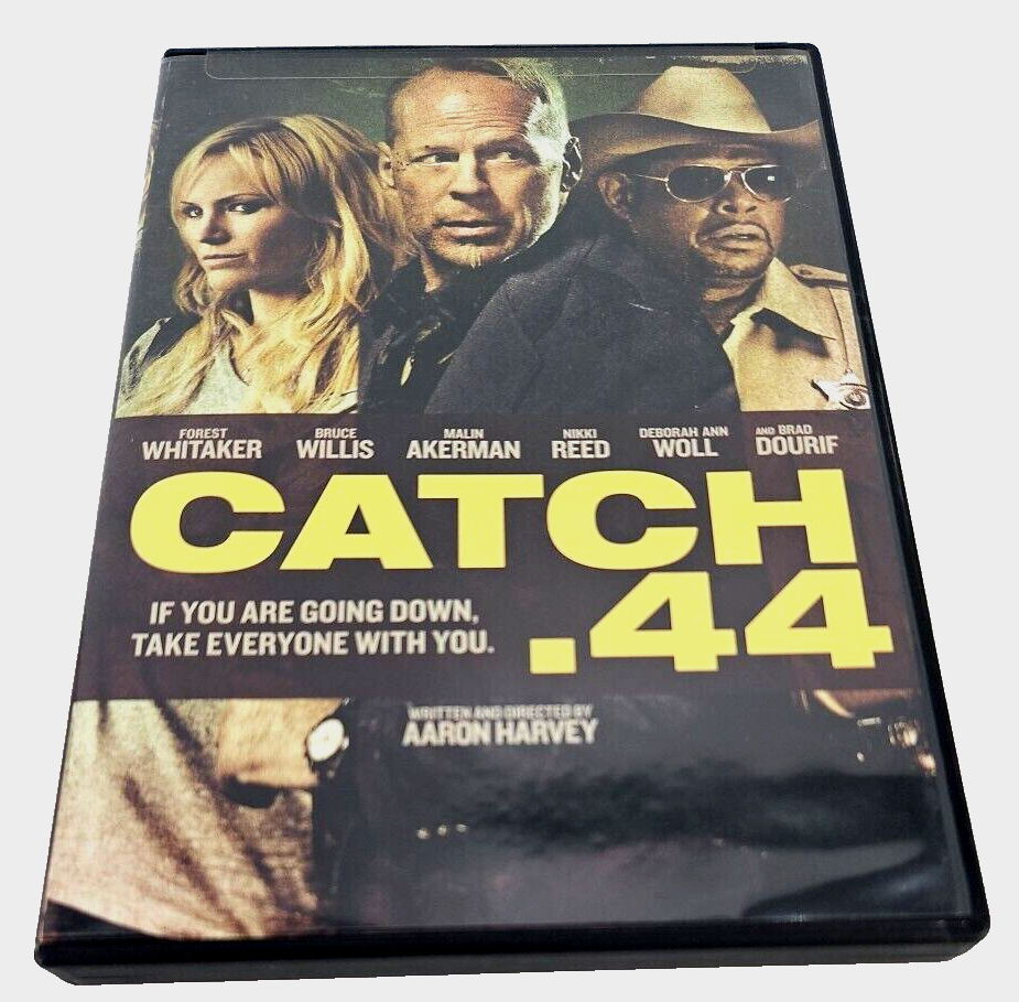 Catch .44 DVD Video Movie Forest Whitaker Bruce Willis Action Thriller ...