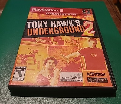 Tony Hawk's Underground 2 (Sony PlayStation 2, 2004) Case And Manual No ...