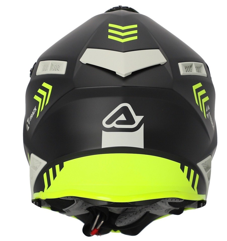 Helmet Fiber Helmet Moto Cross Acerbis X-TRACK MIPS 2206 Yellow Fluo ...