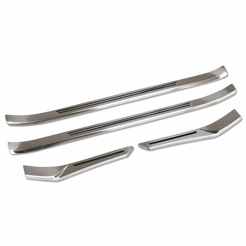 Fit Subaru Forester 2021-2023 Door Outside Sill Scuff Plate Guard Cover ...