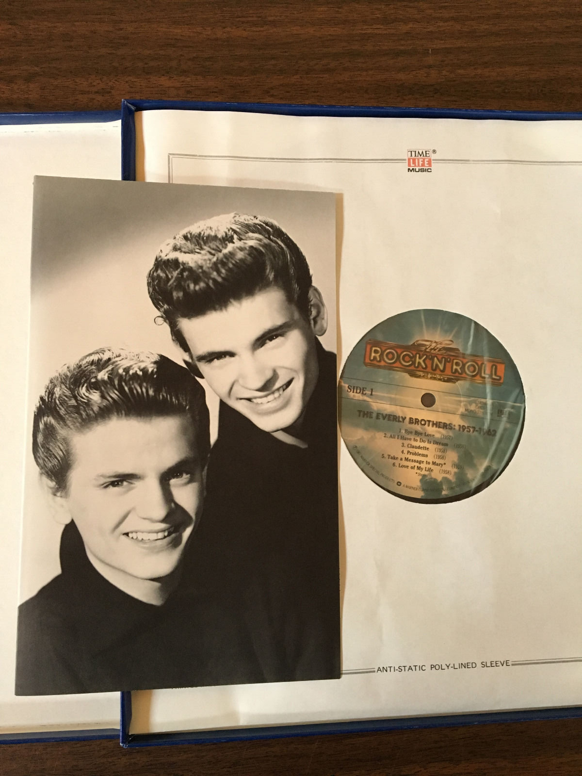 Time Life Everly Brothers 1957 1962 The Rock N Roll Era 2 Lp Box Set