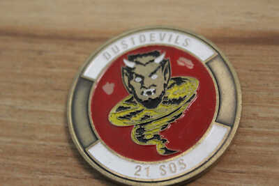 Dustdvils 21 SOS Squadron Plank Owner Challenge Coin | eBay
