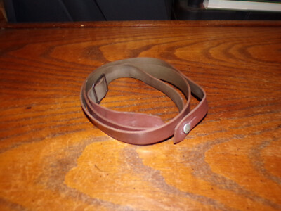 Romanian m1969 original 22 trainer vinyl rifle sling reddish brown ...