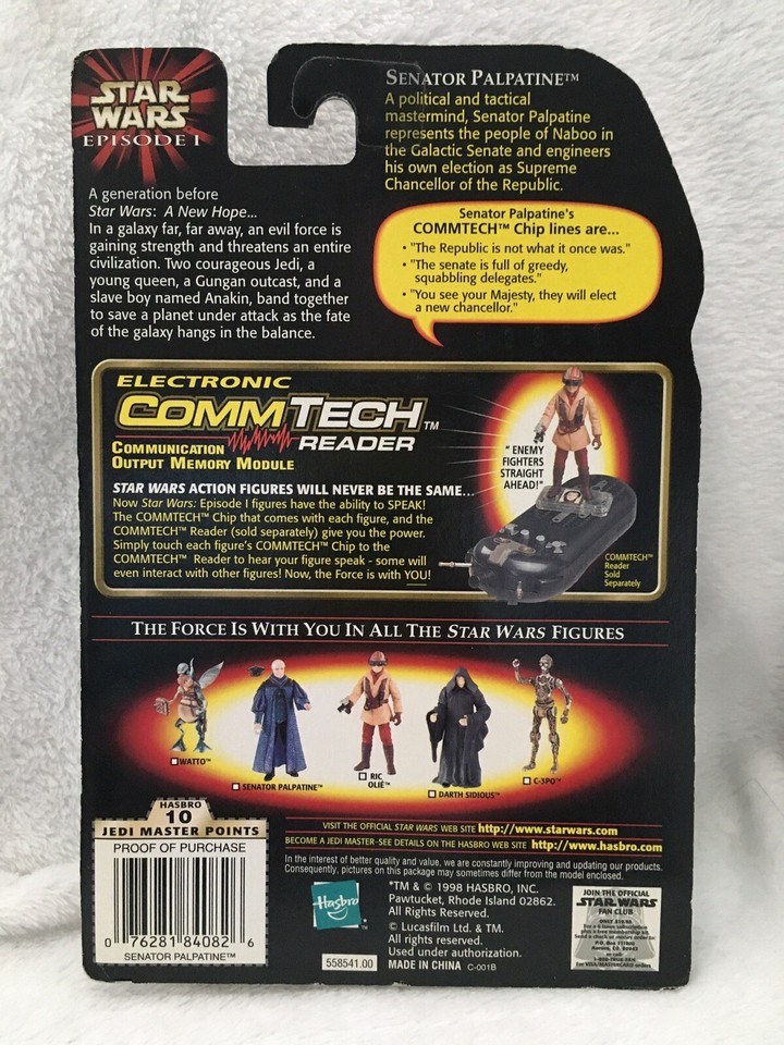 Hasbro Senator Palpatine With Senate Cam Droid Action Figure ...