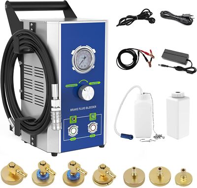 Auto Electric Pressure Brake Fluid Bleeder Kit Car Oil Bleeding ...
