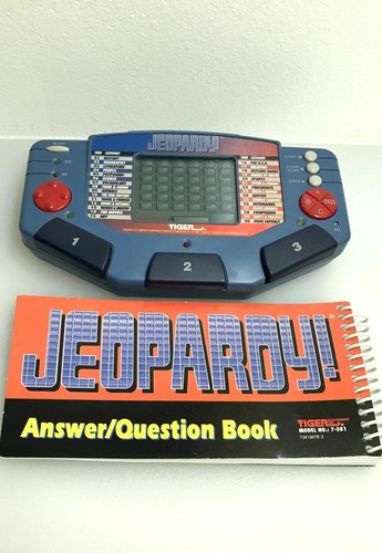 JEOPARDY GAME: TIGER ELECTRONICS, 1997; MODEL NO, 7-581 | eBay