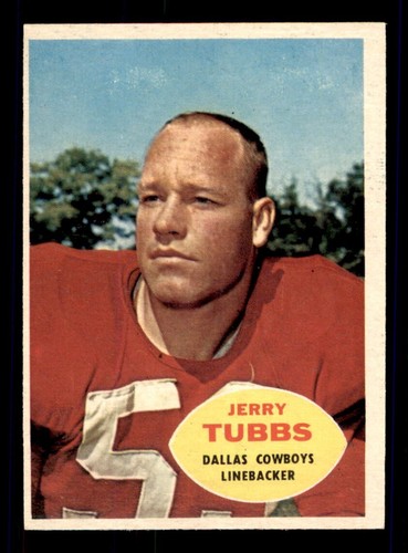 1960 Topps Football #38 Jerry Tubbs EX/MT *e2 | eBay