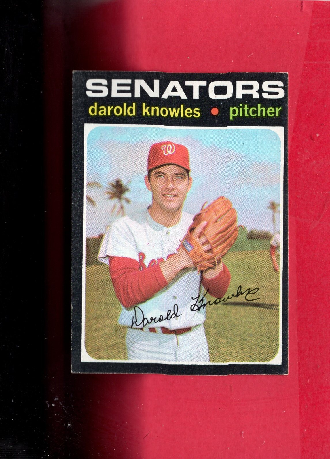 1971 TOPPS BASEBALL SET BREAK 261 DAROLD KNOWLES EXMT+ | eBay