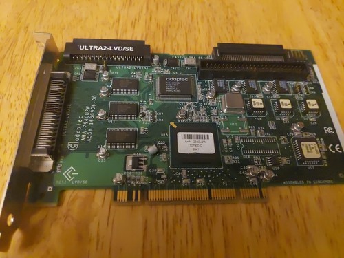 Adaptec AHA-2940U2W 2940 Ultra Wide SCSI PCI Controller used pull free ...