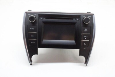 2016-2017 Toyota Camry Radio Receiver AM-FM-CD Display Screen w/o ...