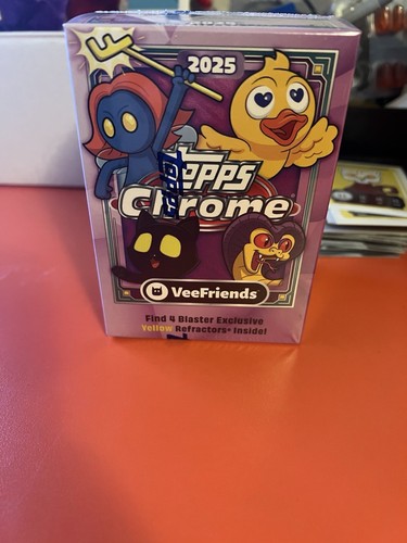 Vee Friends Blaster Box 2025 Topps Chrome GaryVee Brand New In Hand ...